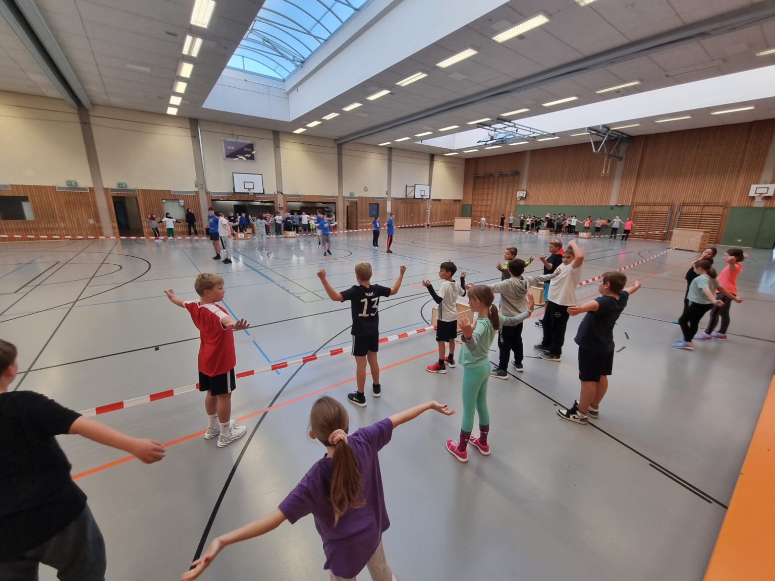 Sport- und Spielfest des 5. Jahrgangs – THR Meckenheim